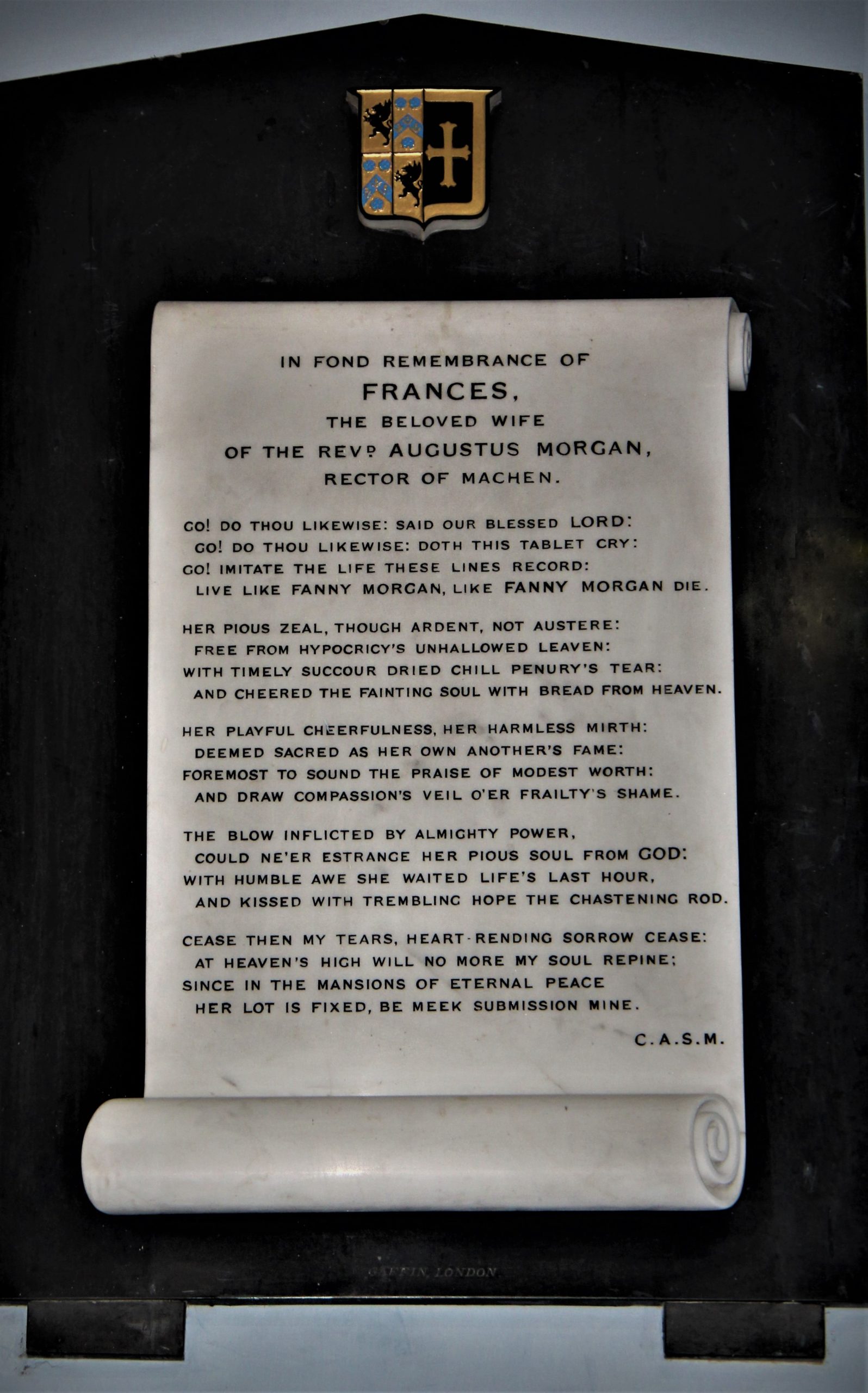 Revd Augustus Morgan and Frances Morgan – St. Michael & All Angels ...